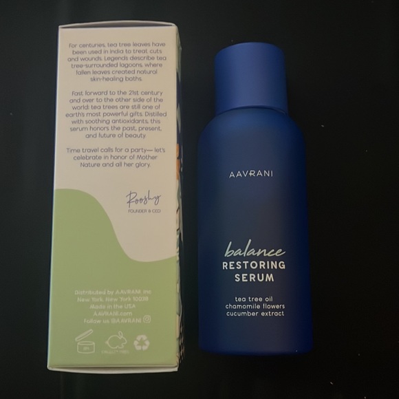 AAVRANI | Skincare | Aavrani Balance Restoring Serum Bnib Full Size 5ml ...
